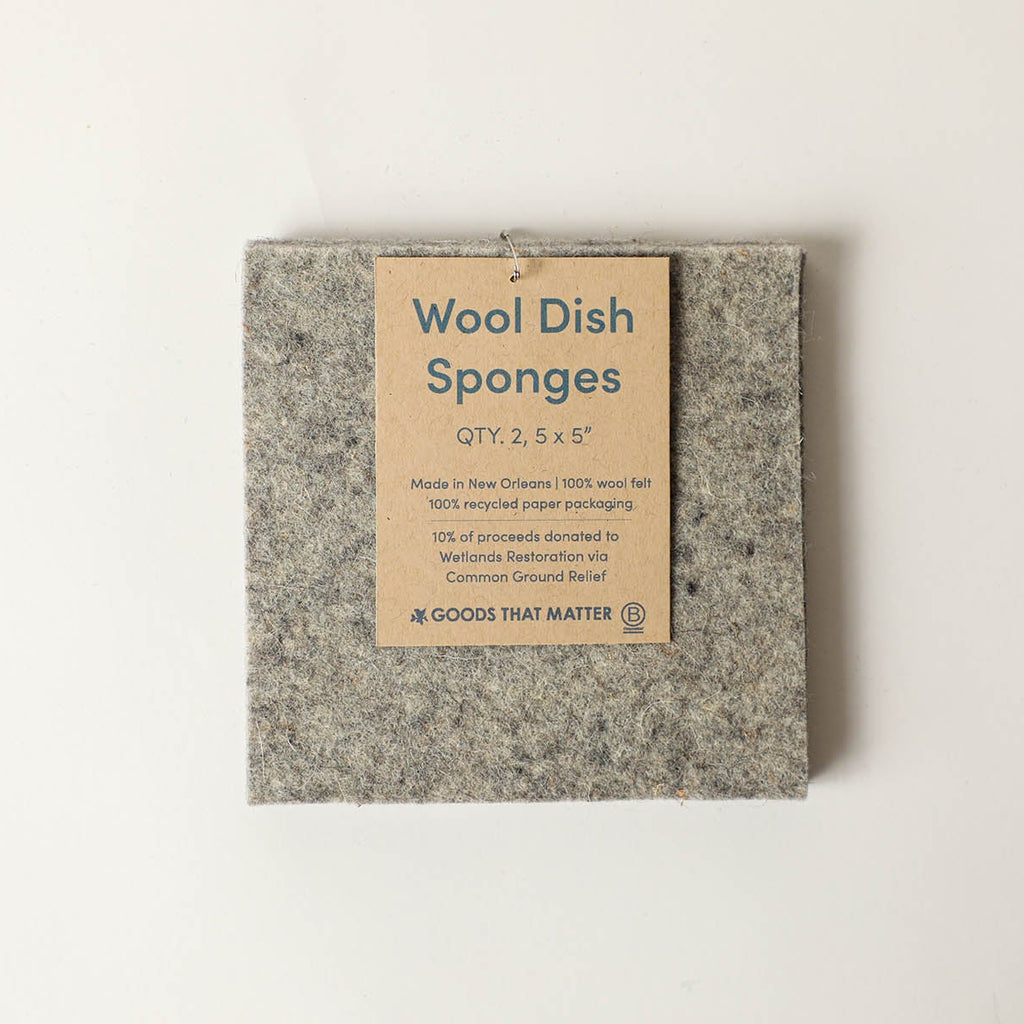Wool Dish Sponges - Gives to the Wetland Initiative – Gifts for Good
