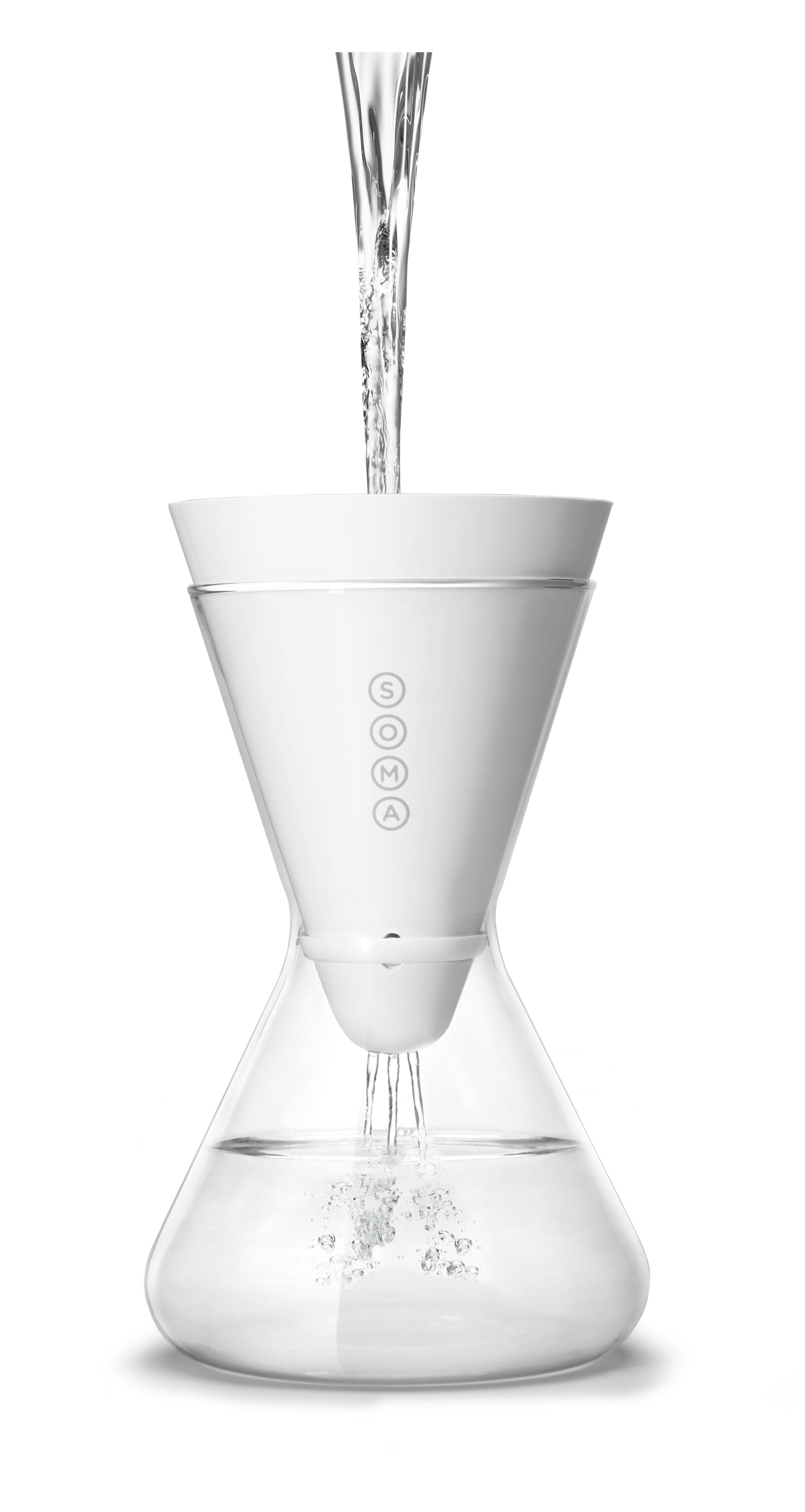 Water Filter Glass Carafe