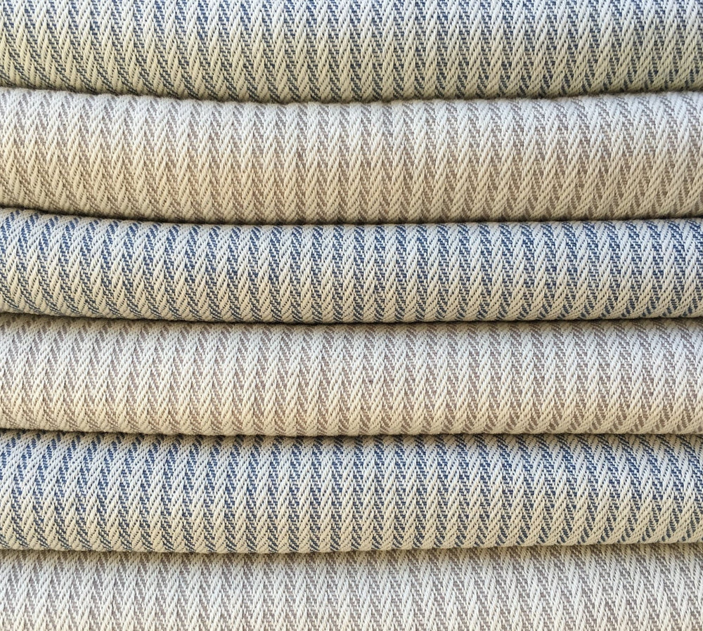 Candy Cane Stripe Tunisian Throw | Handmade & Eco-Friendly