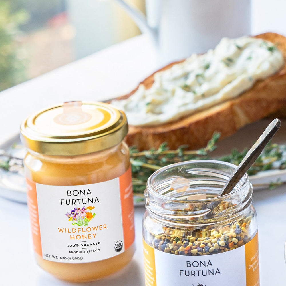 Wildflower Organic Raw Honey from Sicily